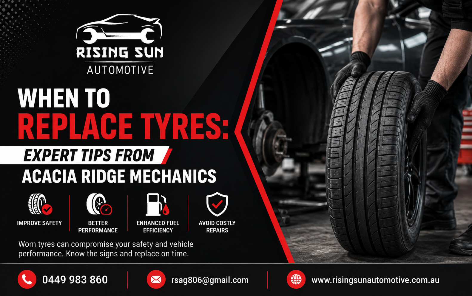 Tyre Replacement in Acacia Ridge | Signs It's Time for New Tyres